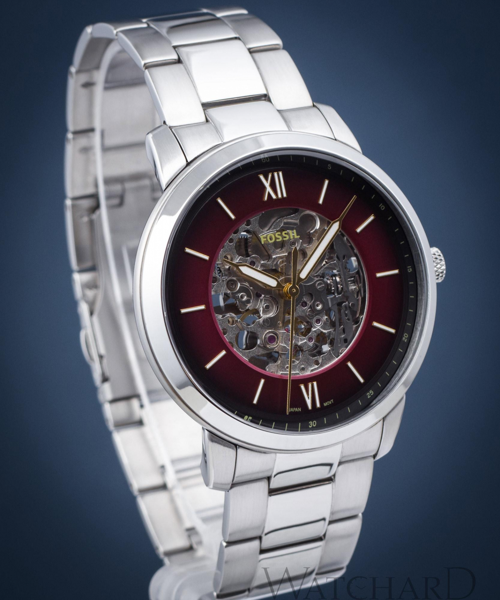 Fossil ME3209 - Neutra Skeleton Automatic Watch • Watchard.com