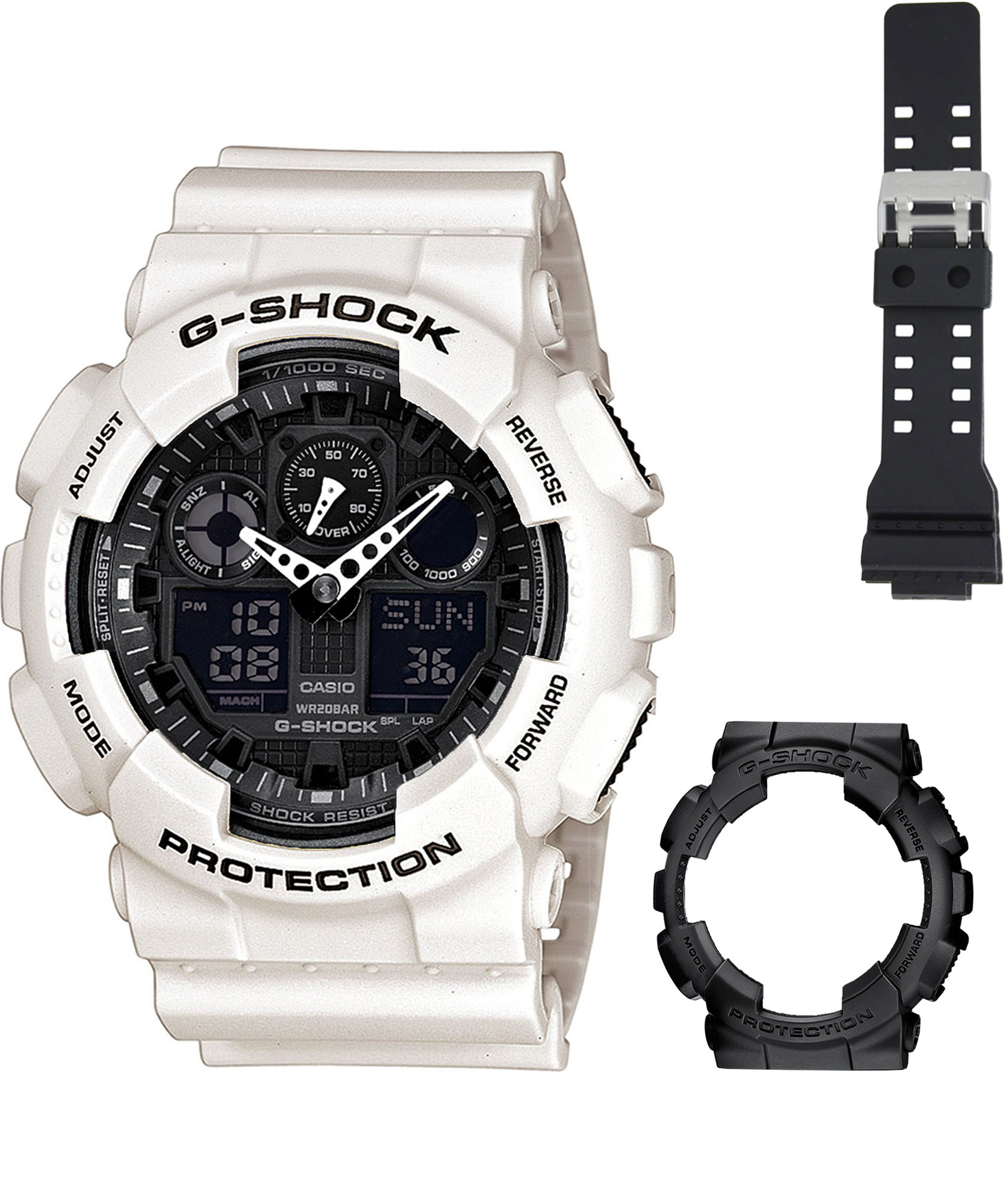 Casio G-Shock GA-100-Set001 - GA-100 Original Set watch • Watchard.com
