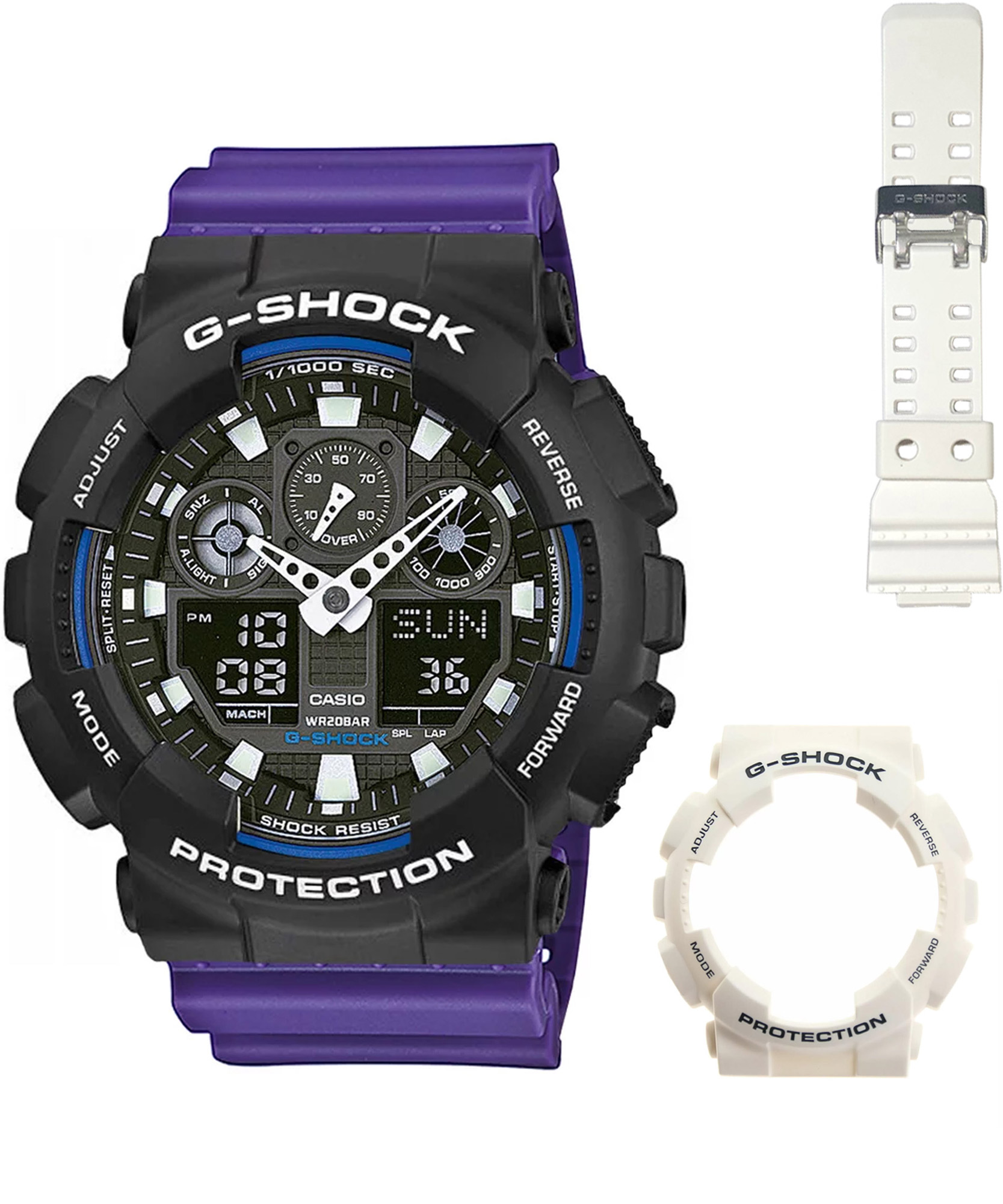 Casio G-Shock GA-100B-Set078 - GA-100 Original Set watch • Watchard.com