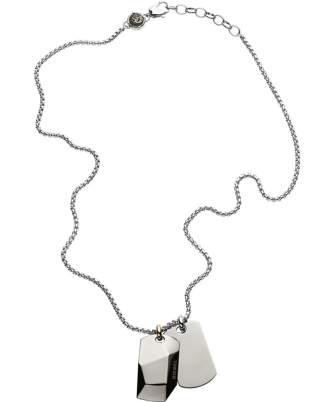 Diesel DX1143040 - Double Dogtags necklace • Watchard.com