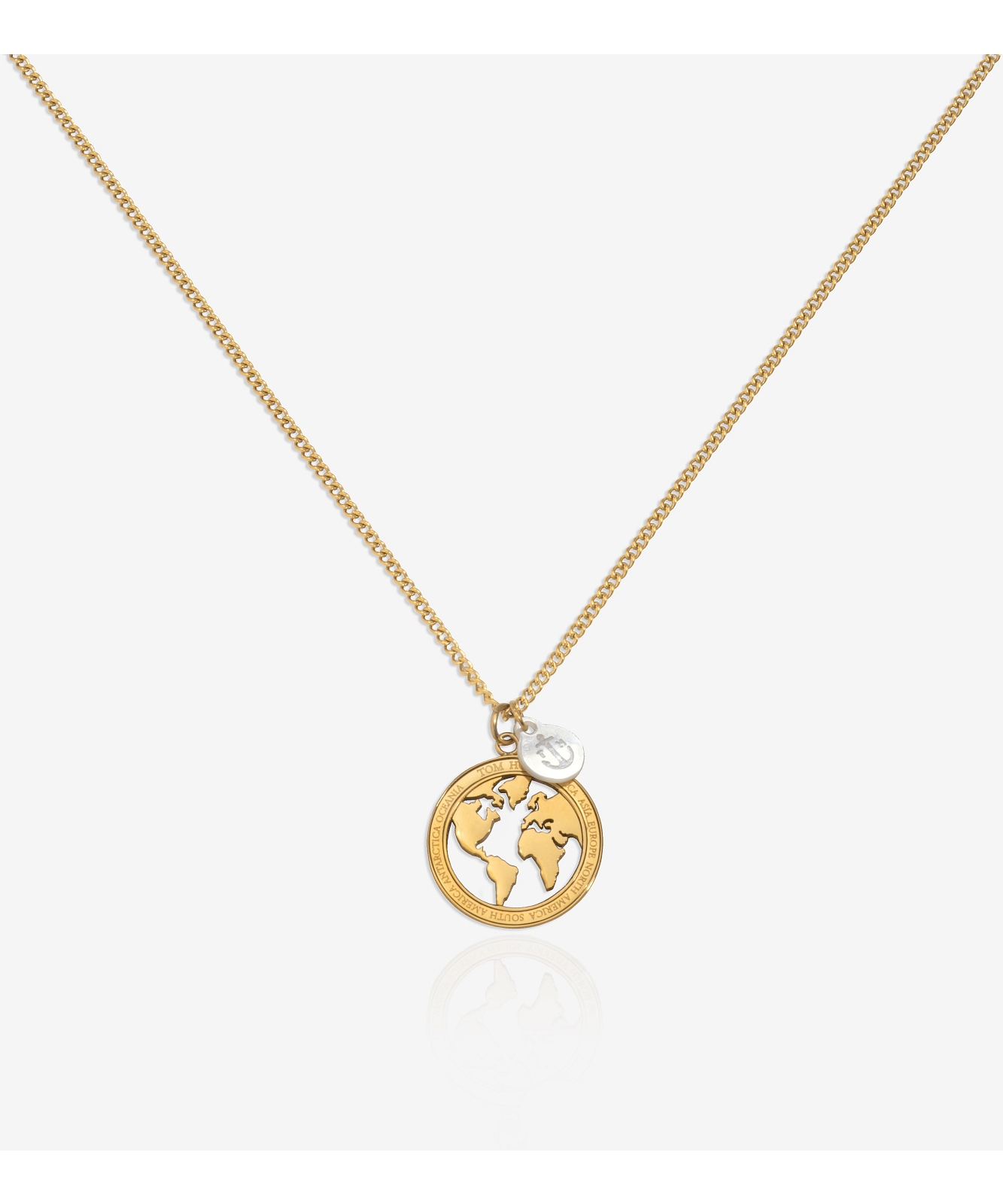 Tom Hope TM0633 - Globe Necklace Gold • Watchard.com