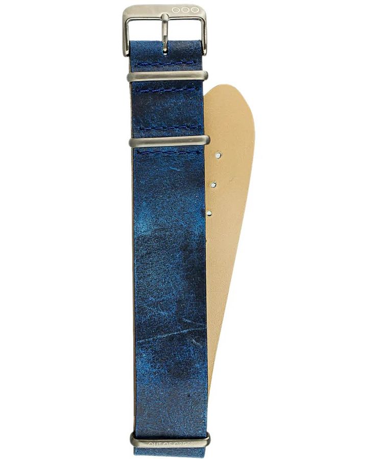 Out of Order OOO.10.BL - Blue Military Strap • Watchard.com