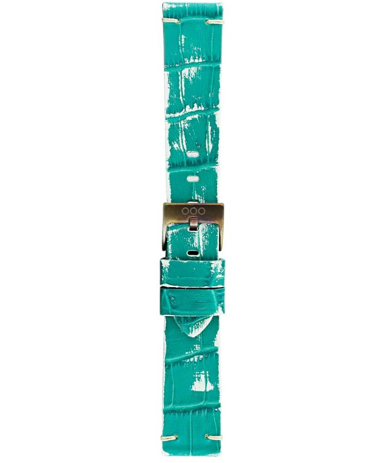 Out of Order OOO.02.CC.VE - Croco Mint Strap • Watchard.com