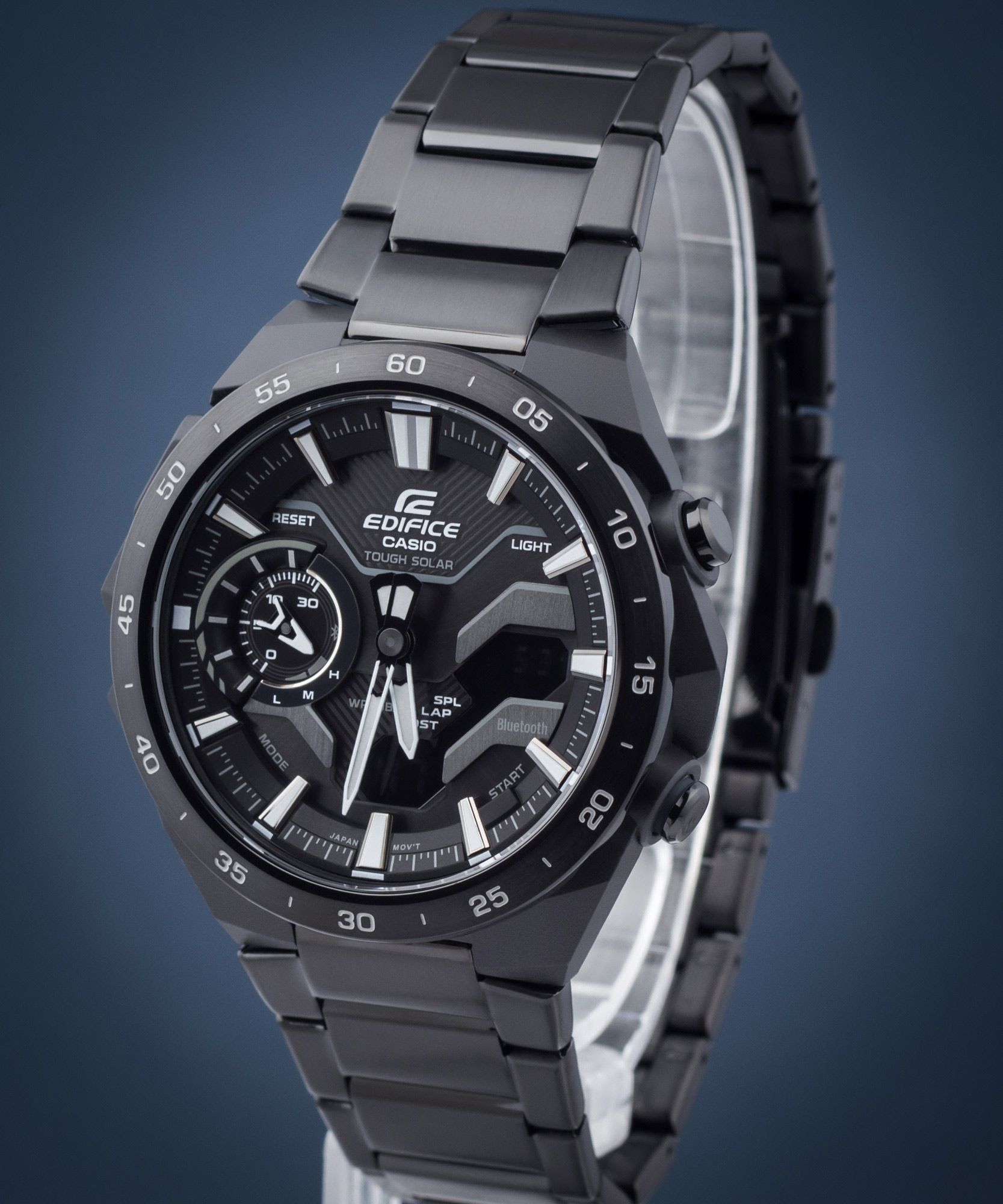 Casio Edifice ECB-2200DC-1AEF - Bluetooth Windflow Watch • Watchard.com