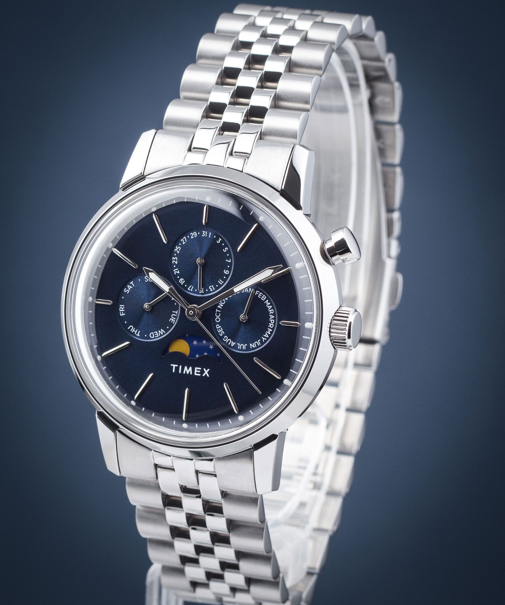 Timex TW2W51300 - Marlin Moon Phase Watch • Watchard.com