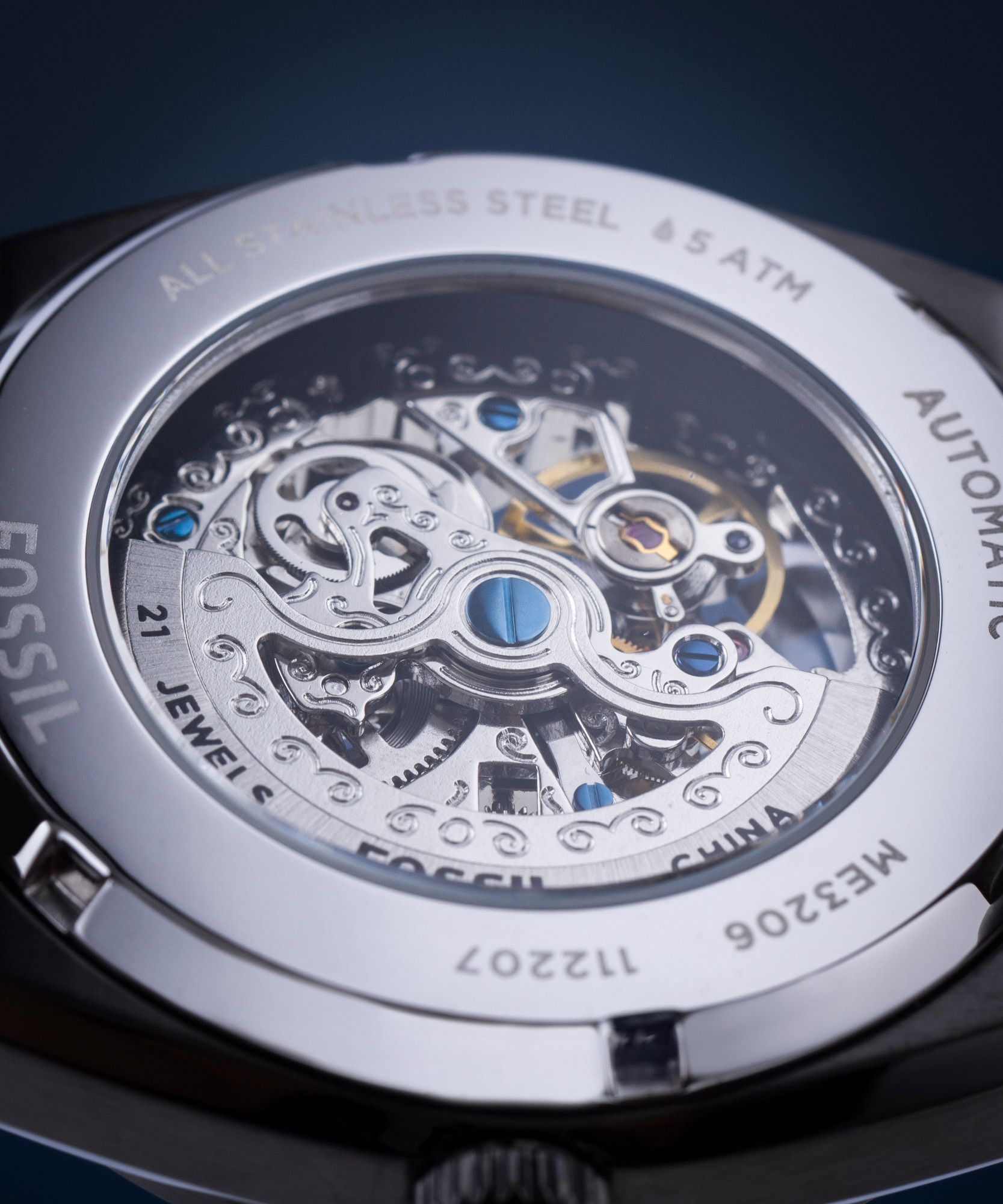 Fossil ME3206 - Everett Skeleton Watch • Watchard.com