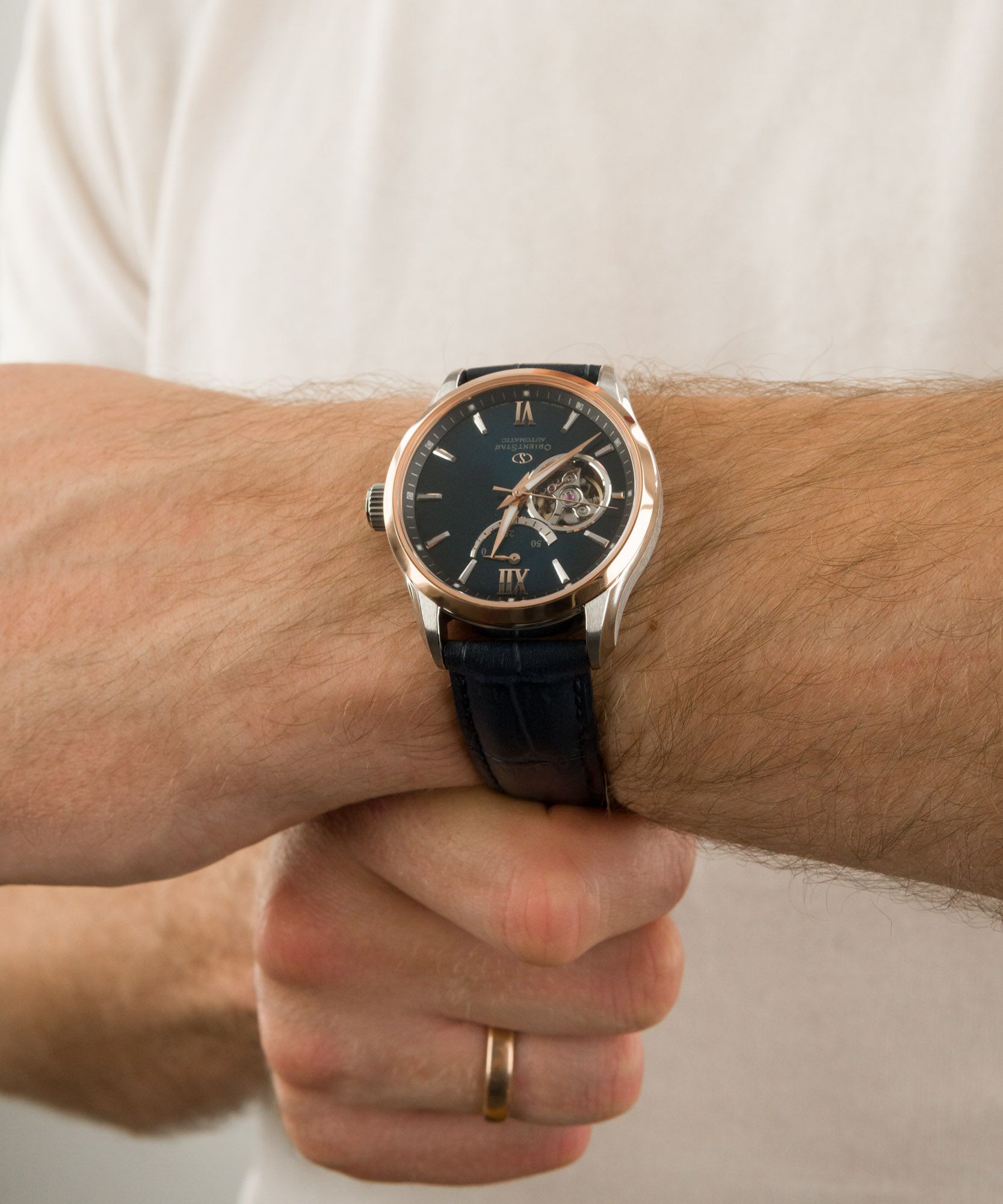 Orient Star RE-AT0015L00B - Contemporary Open Heart Automatic Limited ...