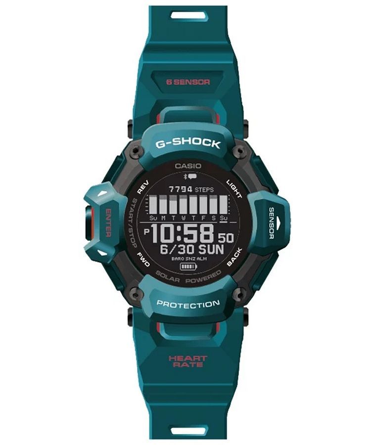 Casio G-Shock GBD-H2000-2ER - G-Squad Bluetooth Step Tracker Watch ...