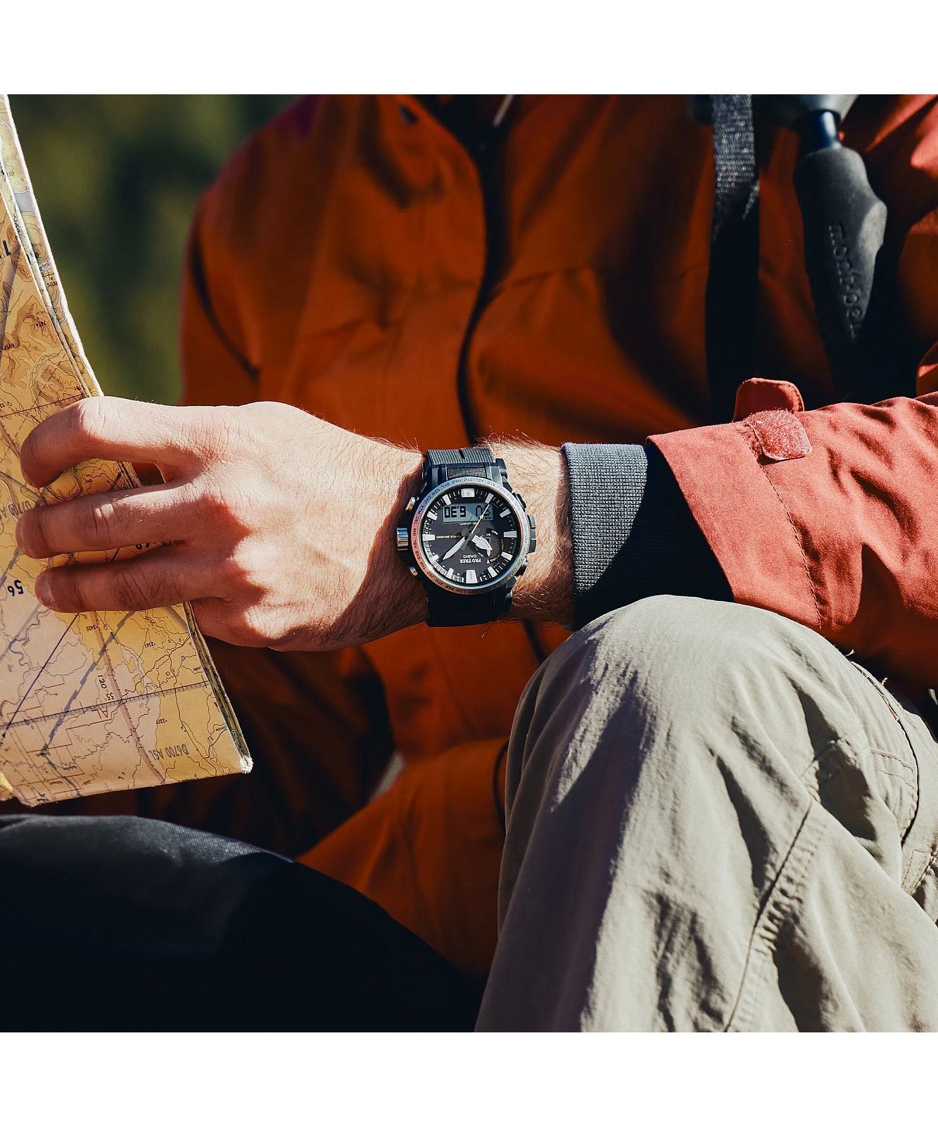 Casio Protrek PRW-61-1AER - Climber Solar Watch • Watchard.com