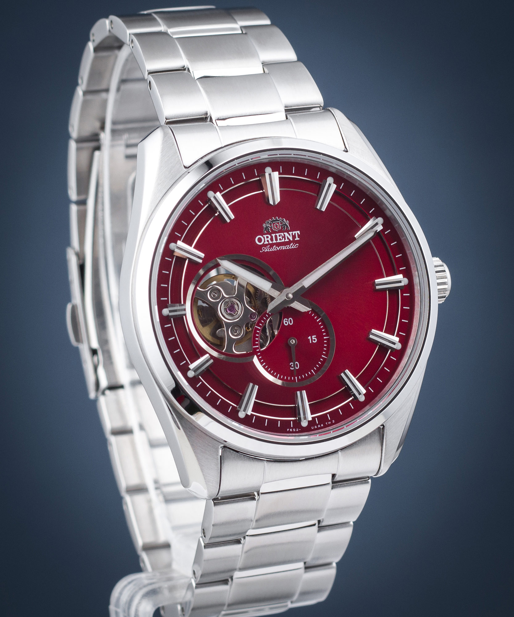 Orient RA-AR0010R10B - Contemporary Semi Skeleton Automatic Watch ...