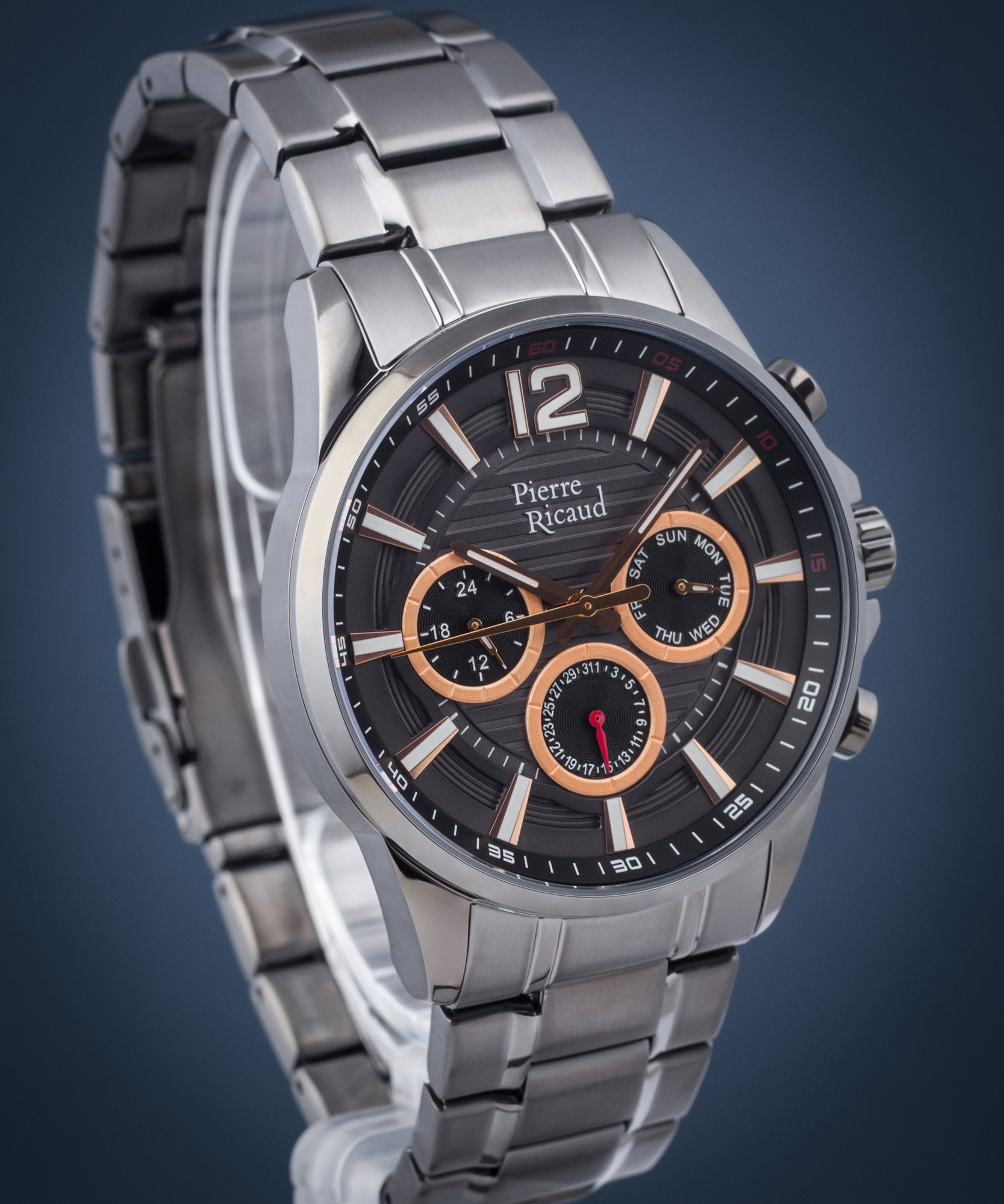 Pierre Ricaud P97040.S1R6QF - Multifunction Watch • Watchard.com