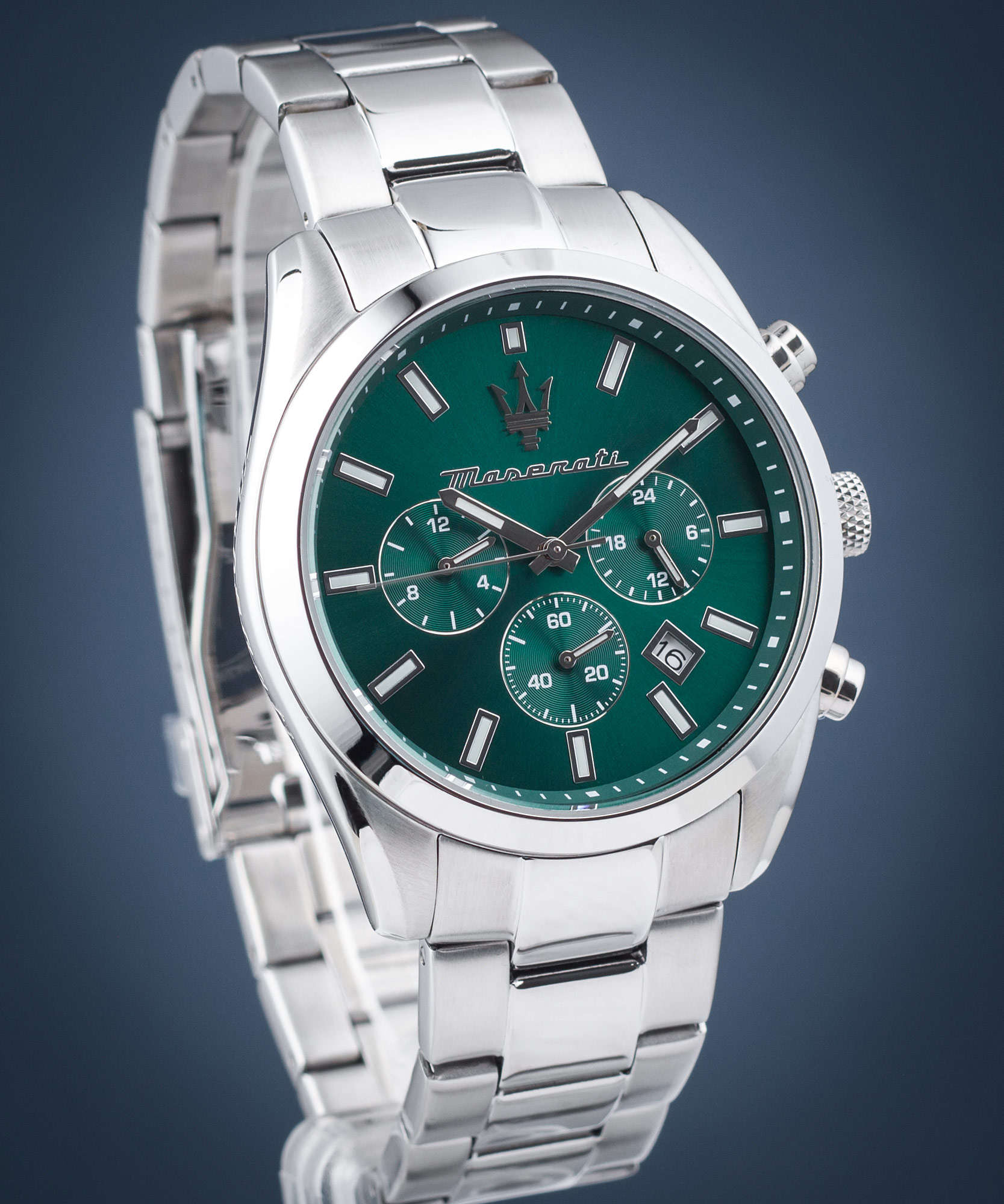 Maserati R8853151017 - Attrazione Chronograph Gift Set Watch • Watchard.com