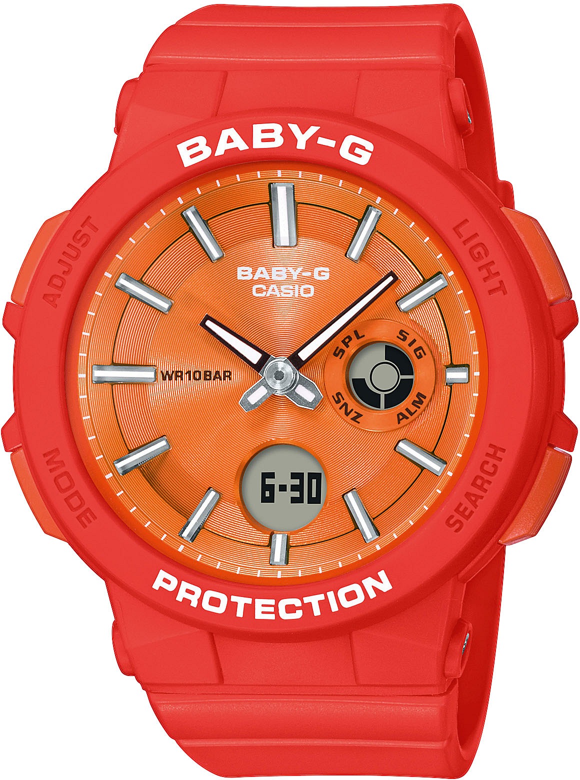 Casio Baby-G BGA-255-4AER - Neon Illuminator Watch • Watchard.com