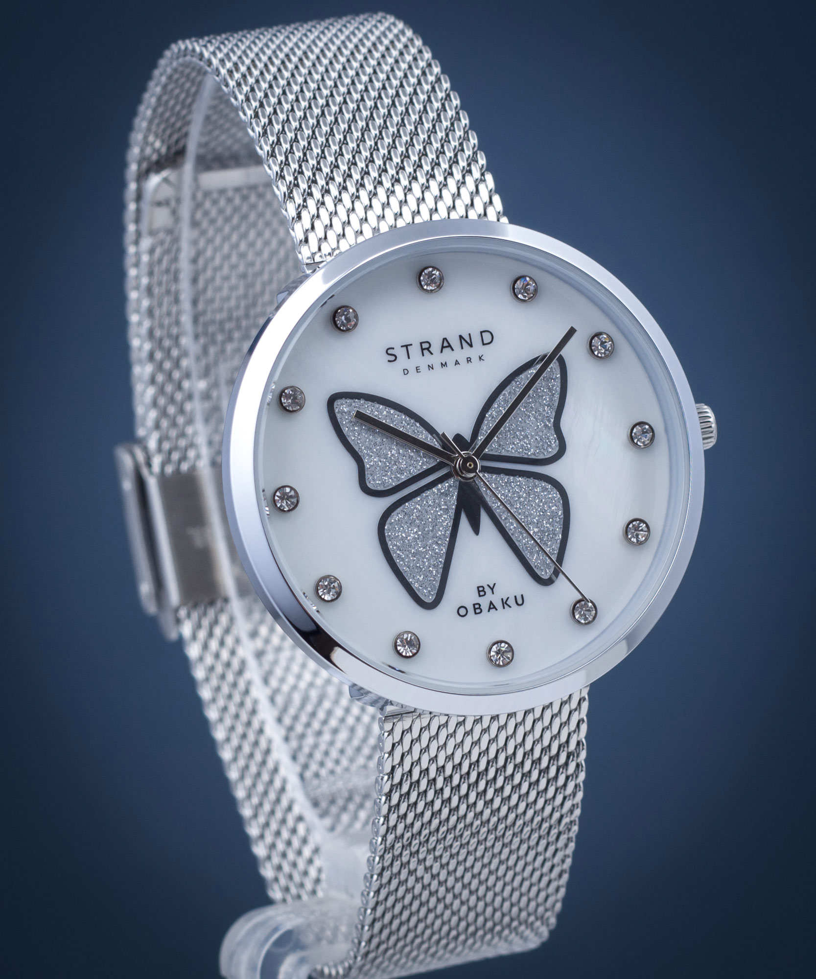 Strand by Obaku S700LXCWMC-DB - Butterfly watch • Watchard.com