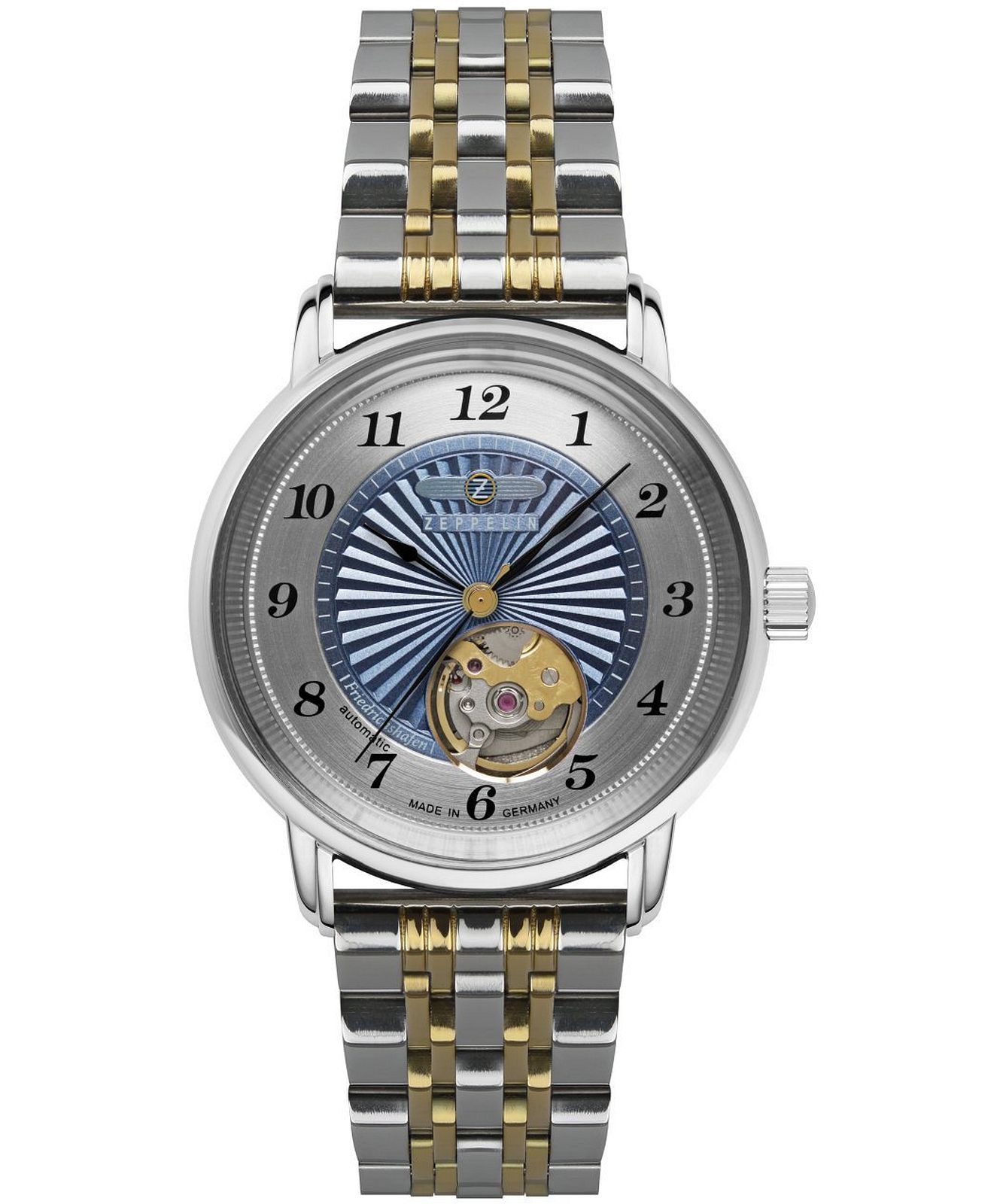 Zeppelin 8567M-3 - Friedrichshafen Open Heart Automatic Watch ...