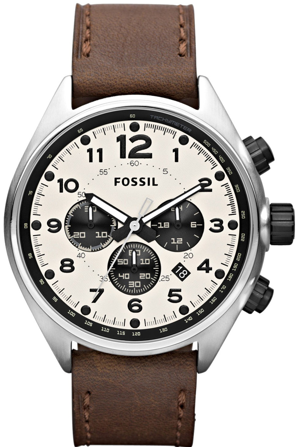 Fossil CH2835 - Flight Leather Watch • Watchard.com