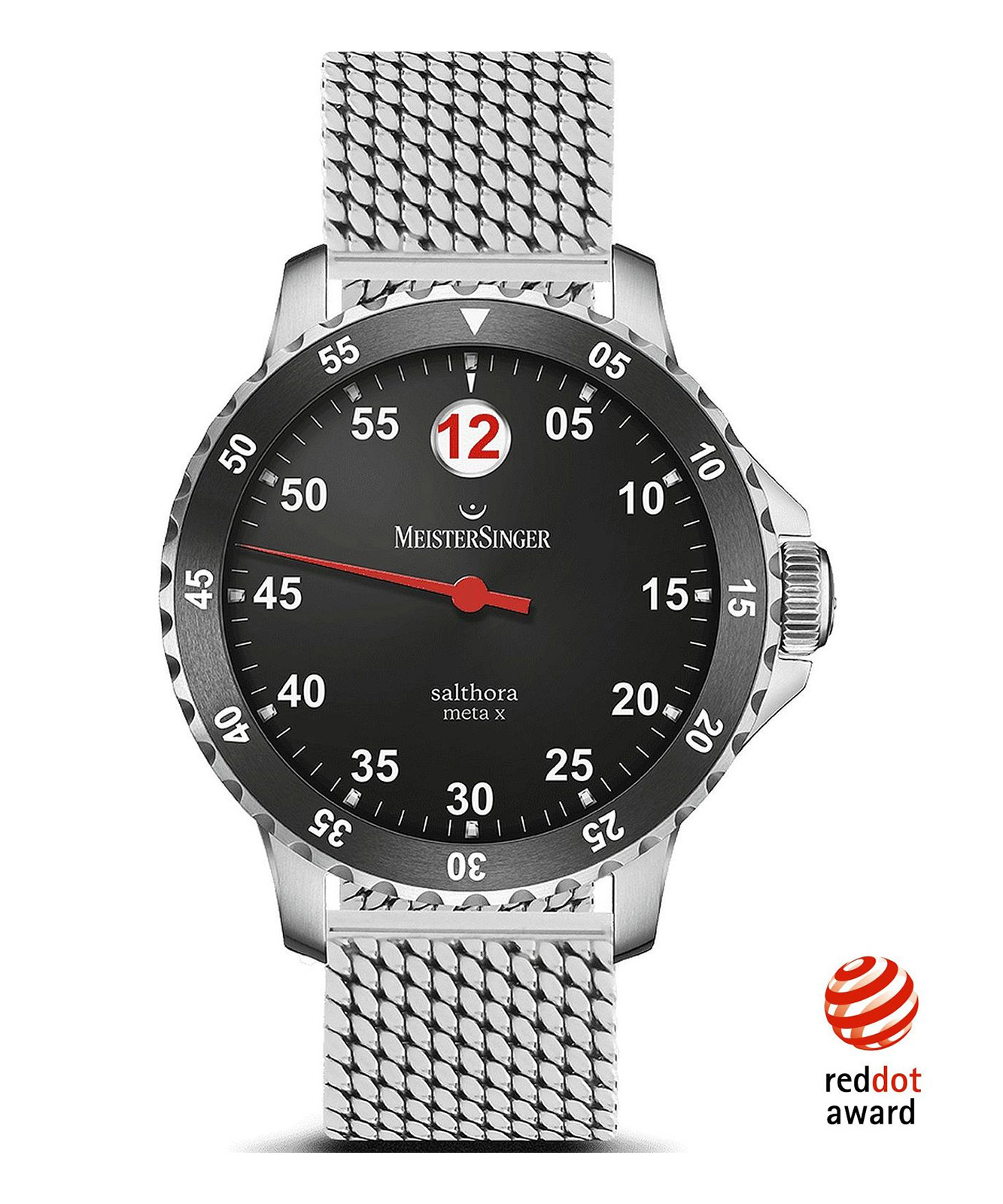 Meistersinger SAMX902_MIL20 - Salthora Meta X watch • Watchard.com
