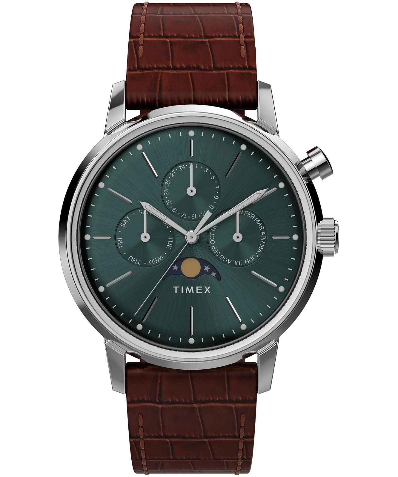 Timex TW2W51000 - Marlin Moon Phase Watch • Watchard.com